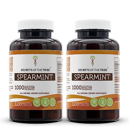 Hormone support with spearmint extract