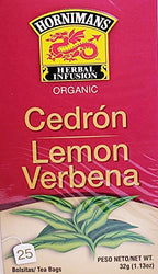 Hornimans organic lemon verbena tea bags