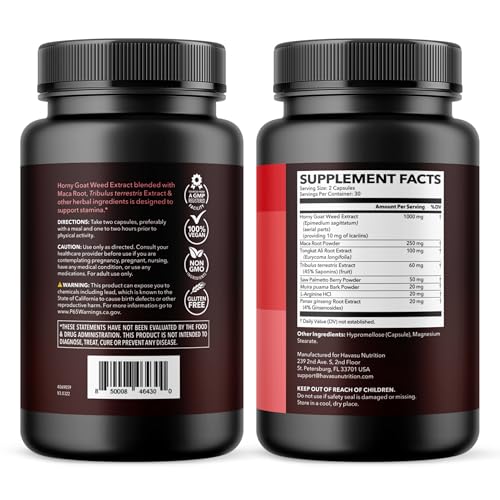 horny goat weed capsules for balance