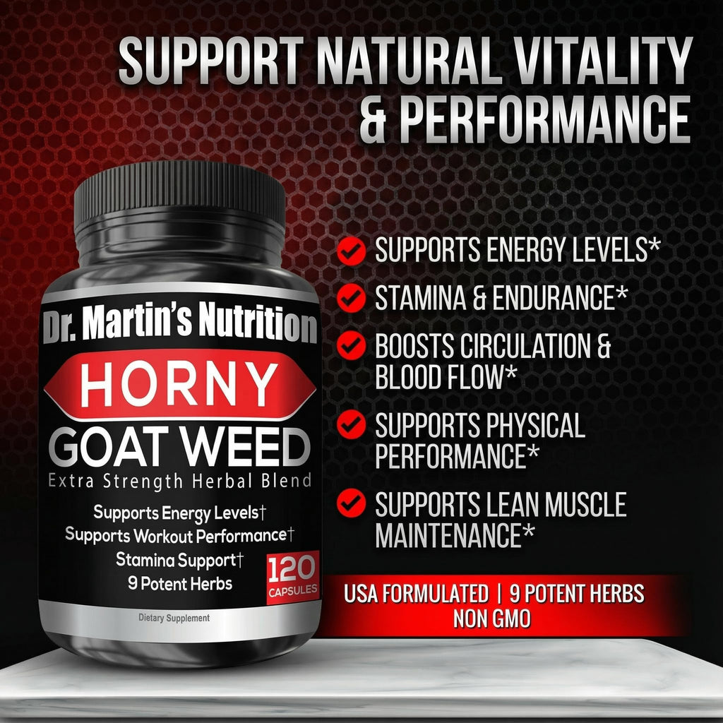 horny goat weed capsules for stamina