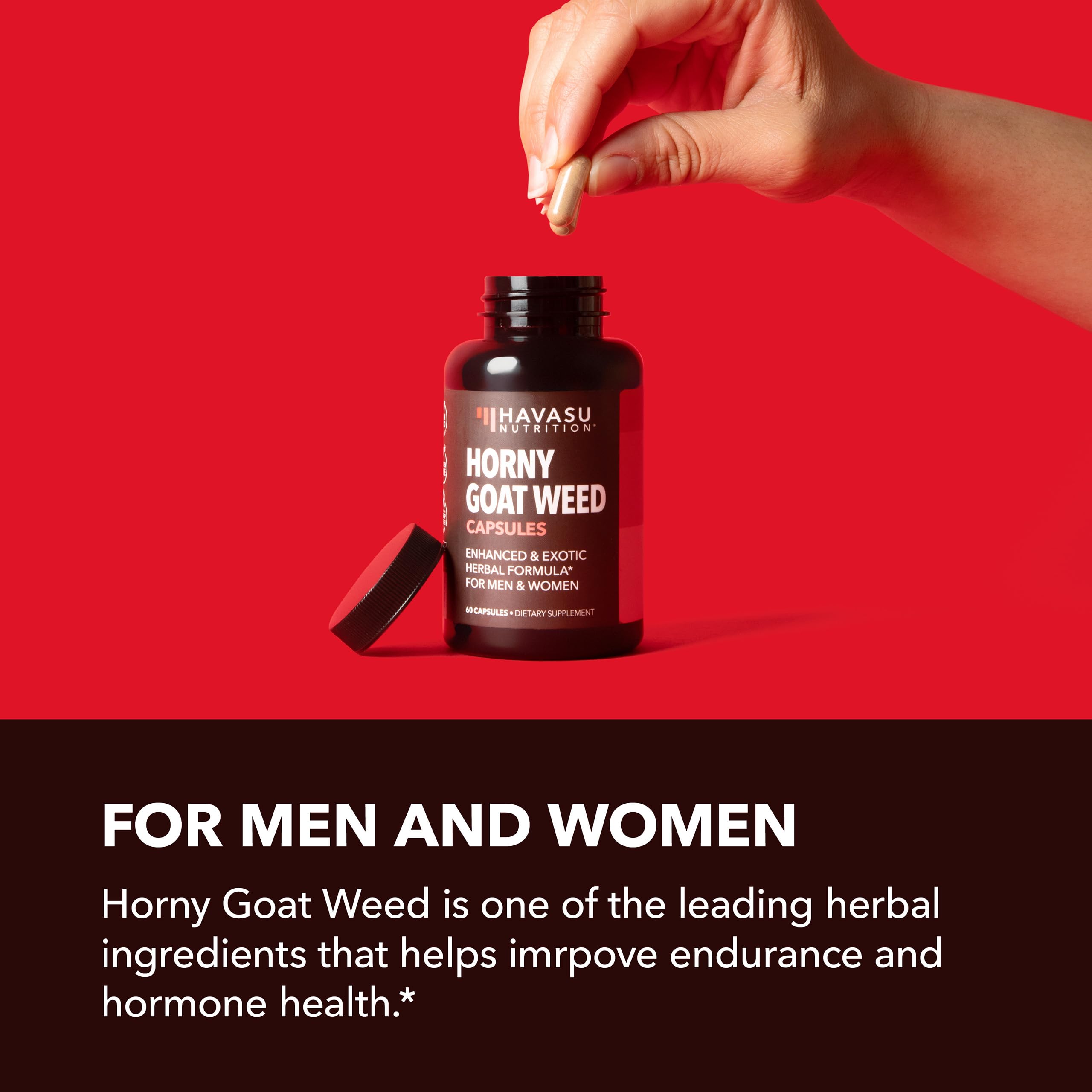horny goat weed capsules for vitality