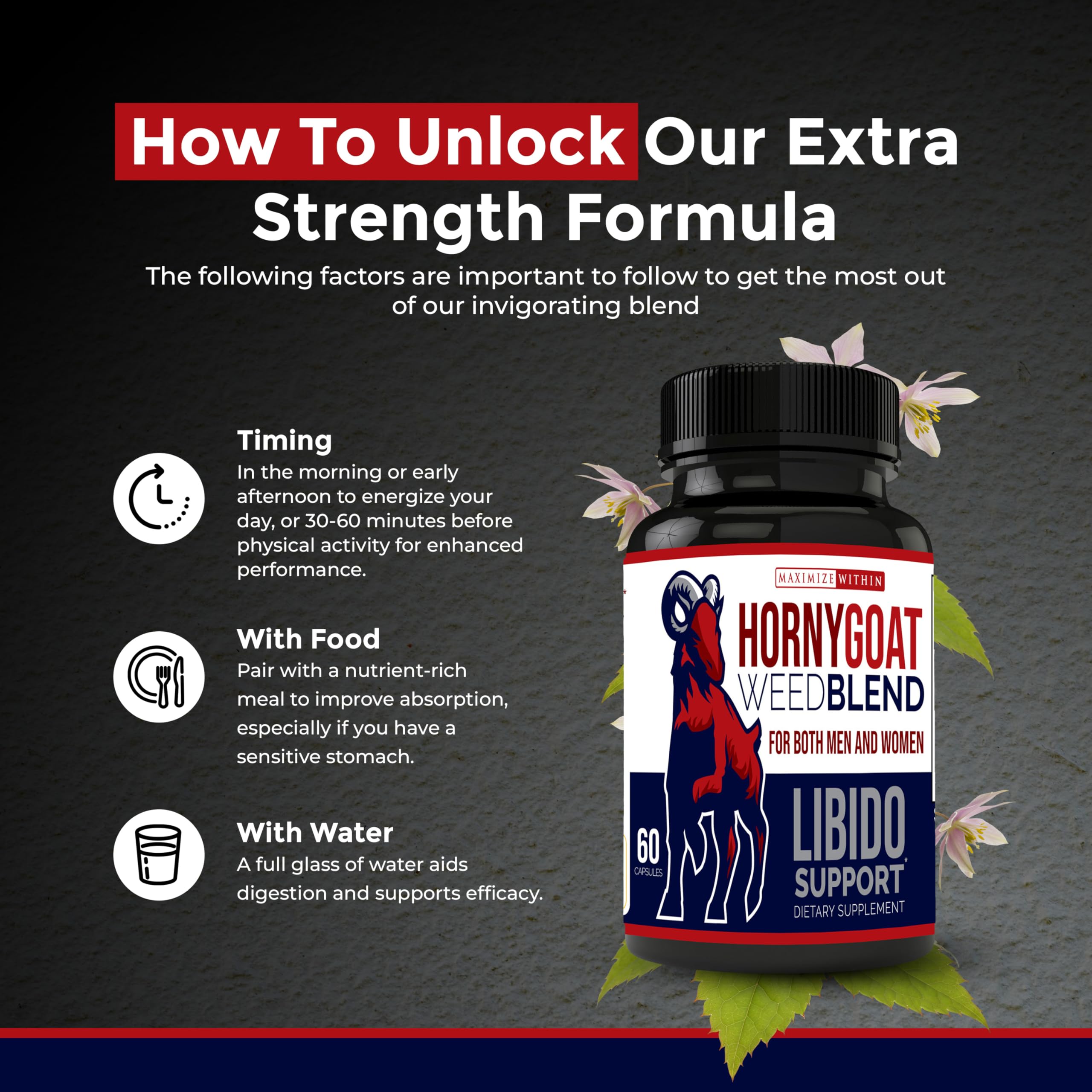 horny goat weed for better mood