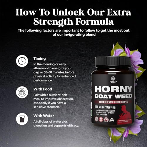 horny goat weed for energy enhancement