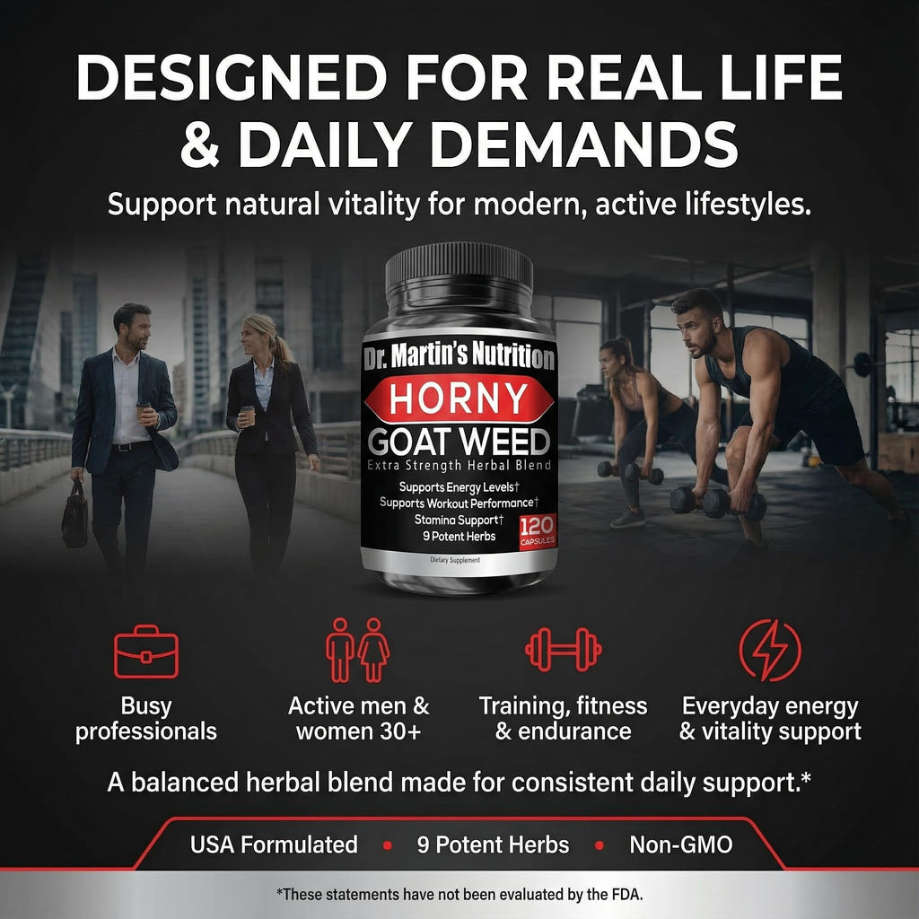 horny goat weed for enhanced performance