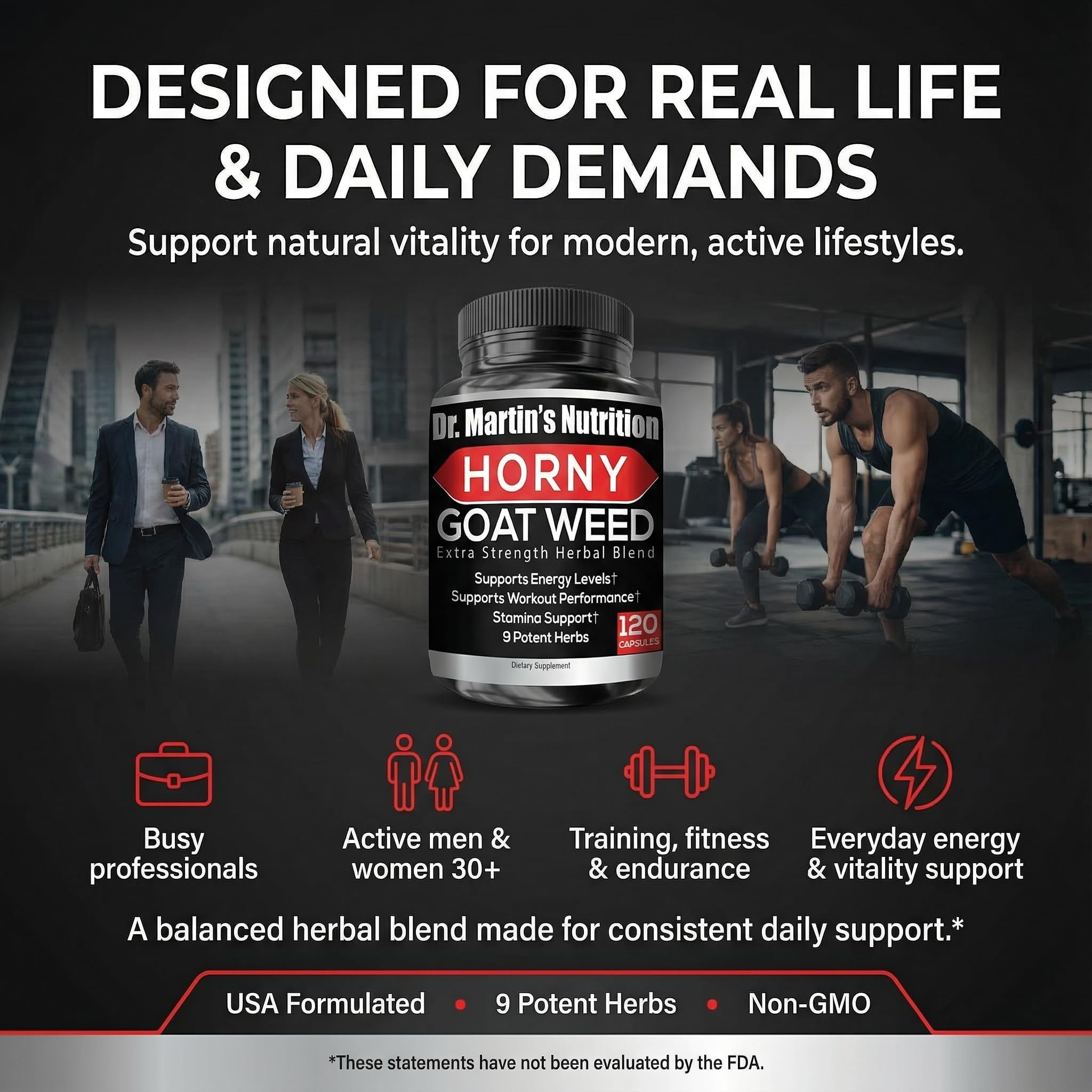 horny goat weed for enhanced performance