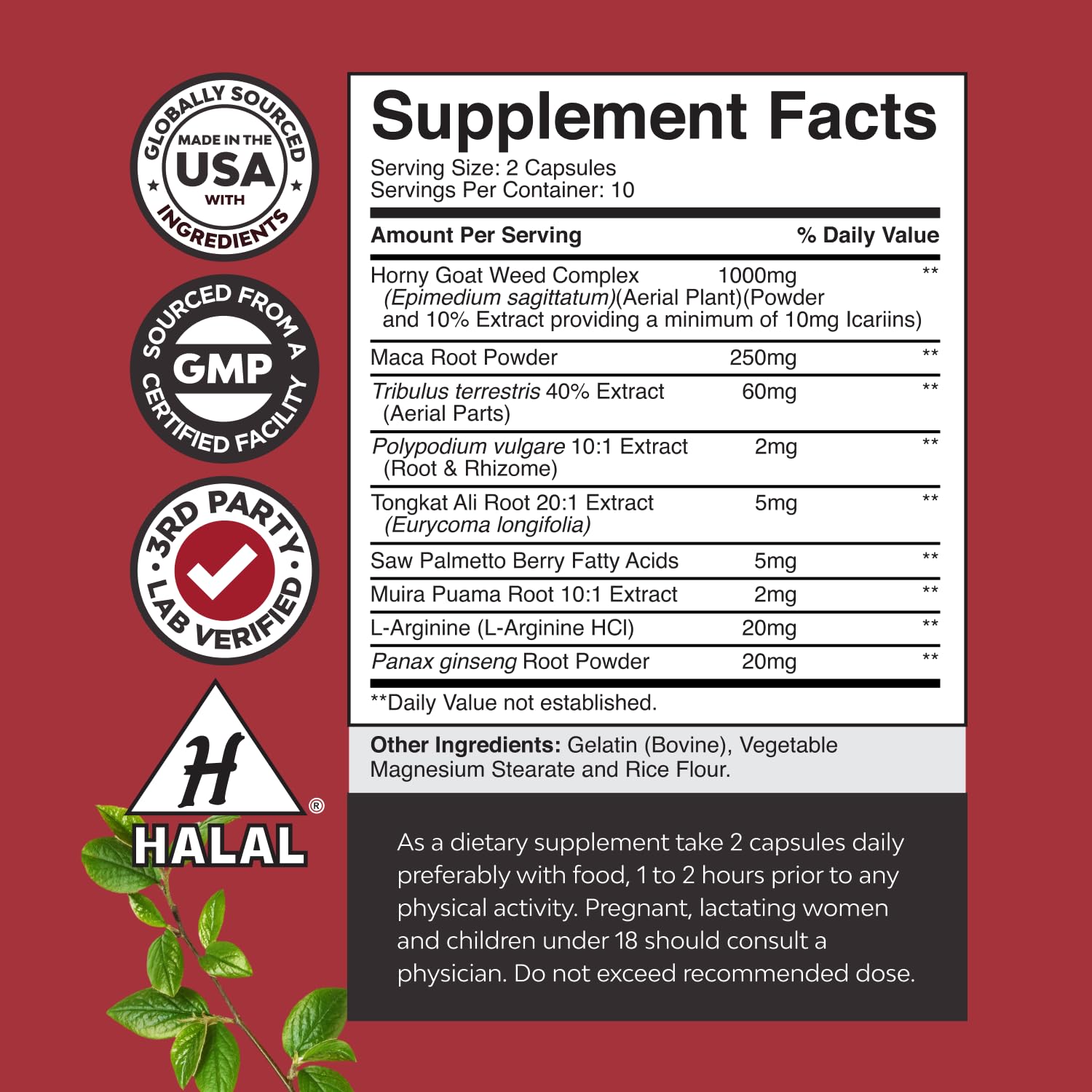 horny goat weed for increased energy