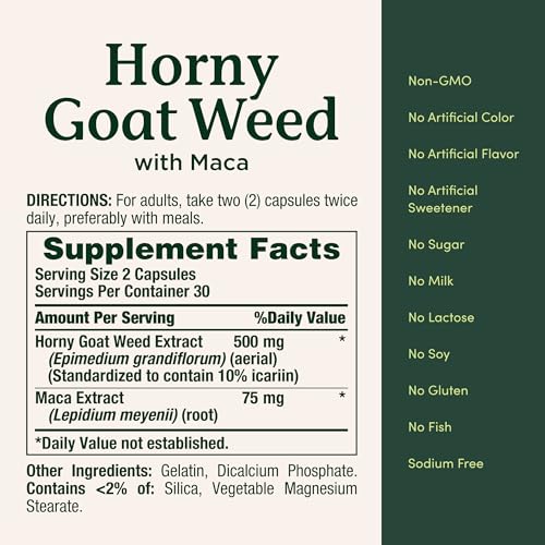 horny goat weed for men and women