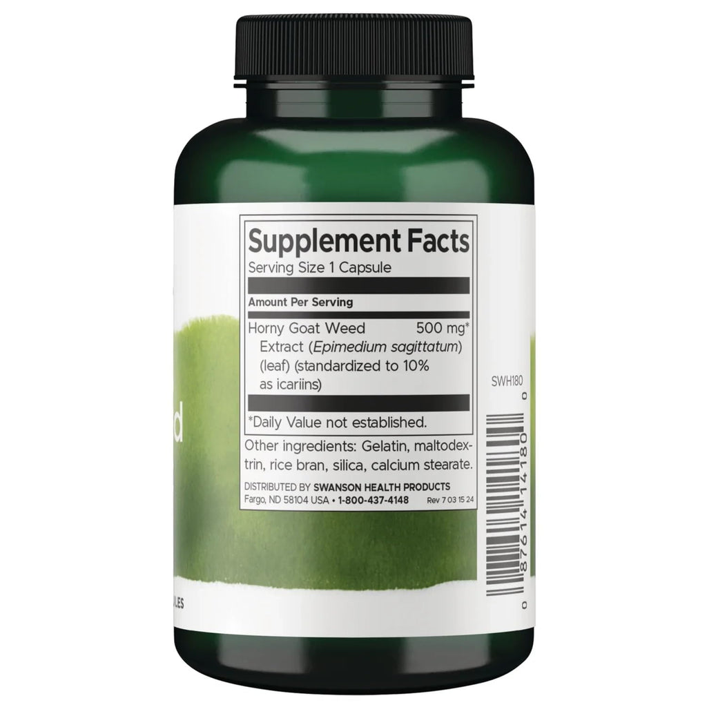 horny goat weed for men's health