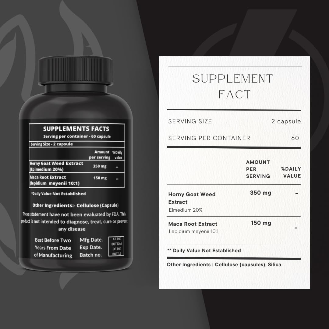 horny goat weed for men's health