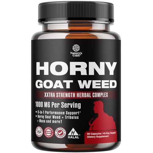horny goat weed for men's vitality