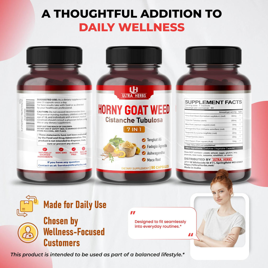 horny goat weed for overall wellness