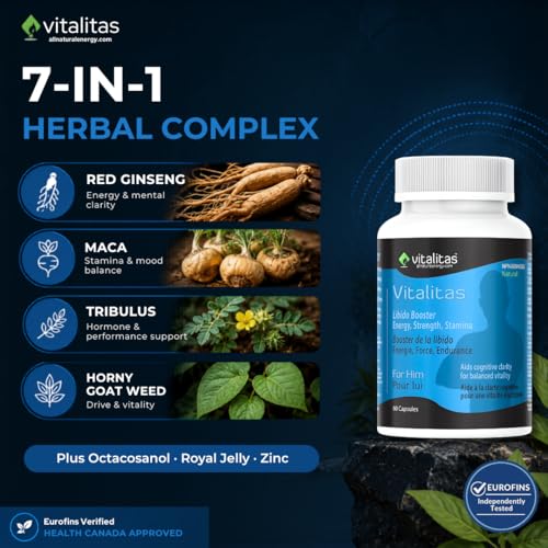 horny goat weed for vitality and energy