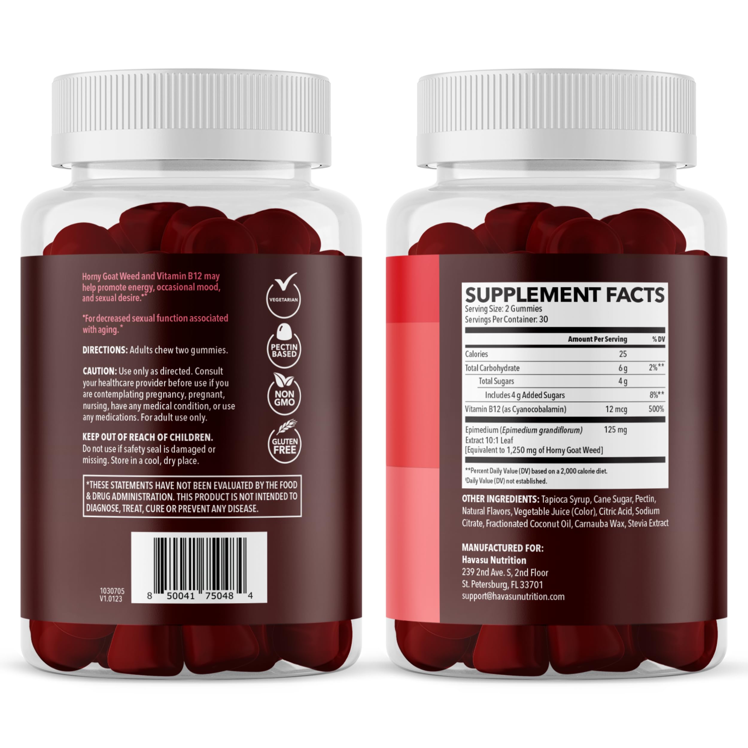 horny goat weed gummies for energy
