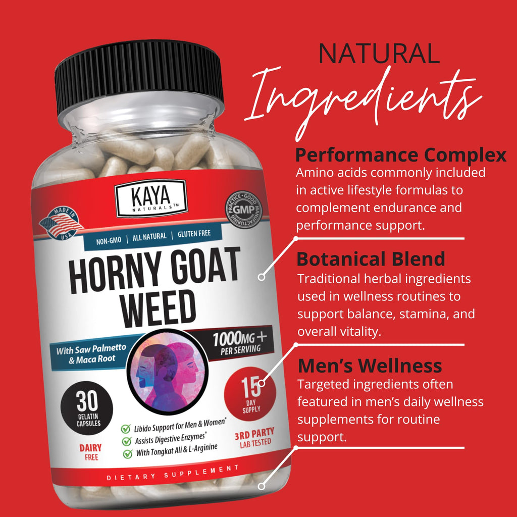 horny goat weed vs viagra comparison