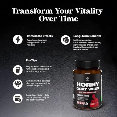 horny goat weed with ginseng for men