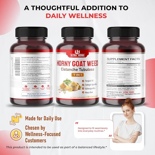 horny goat weed with L-Arginine support