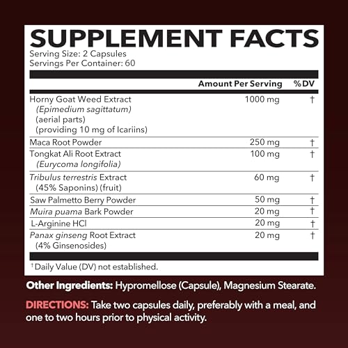 horny goat weed with maca benefits