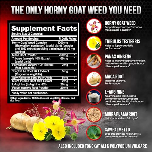 horny goat weed with saw palmetto