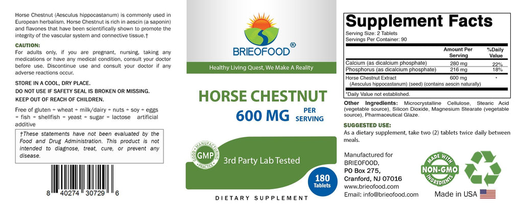 Horse Chestnut Extract for daily health