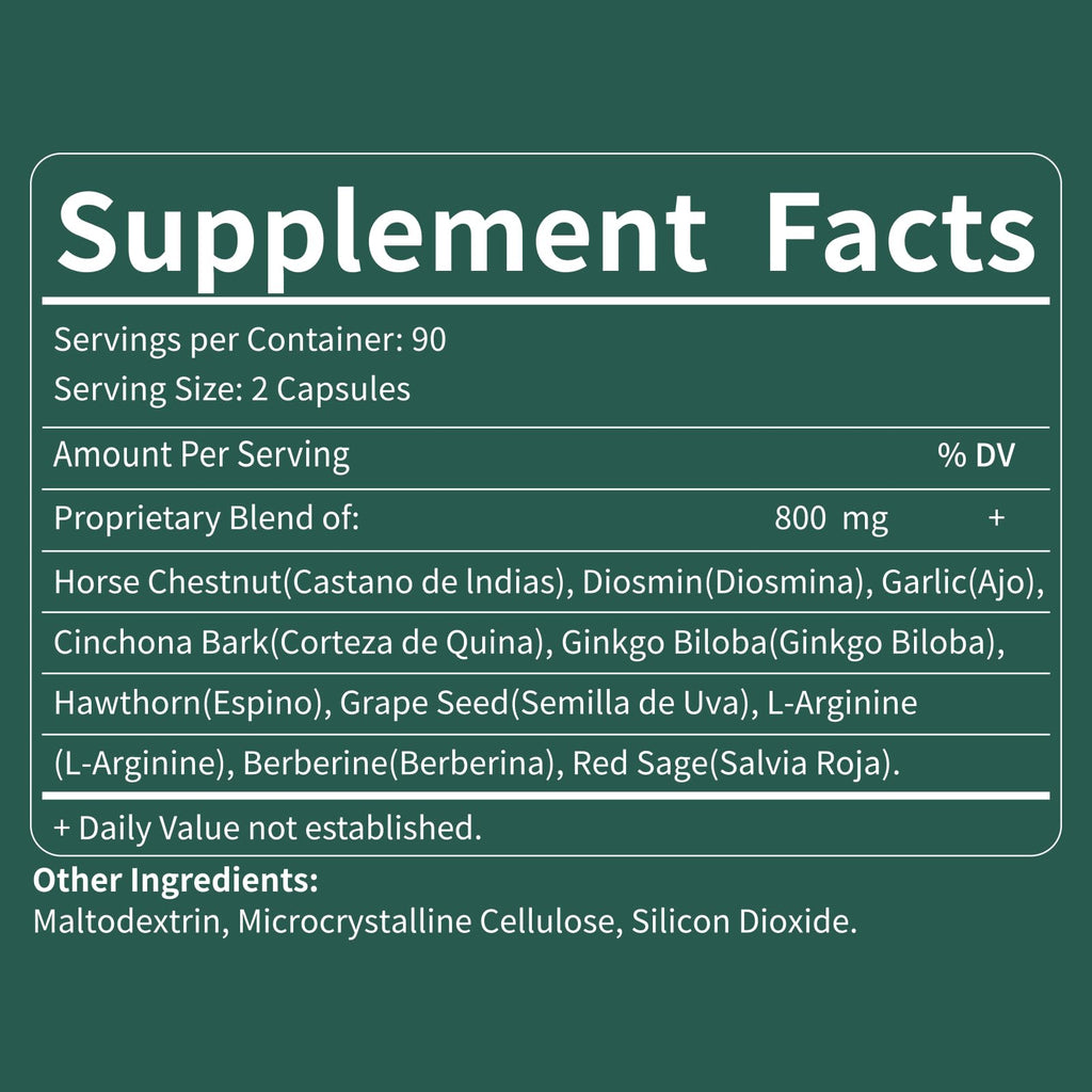 Horse Chestnut for enhanced vascular function