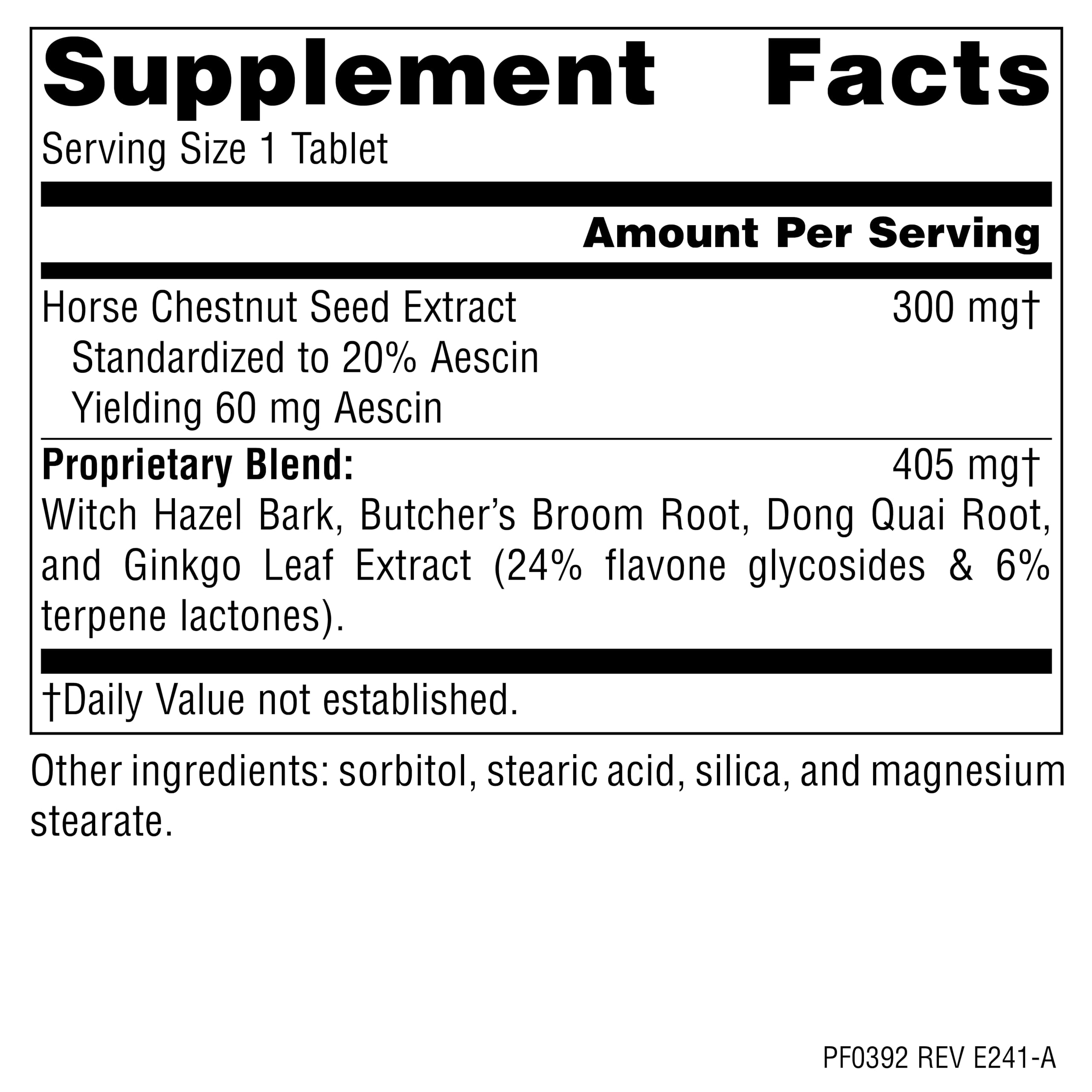 Horse Chestnut for healthy capillaries