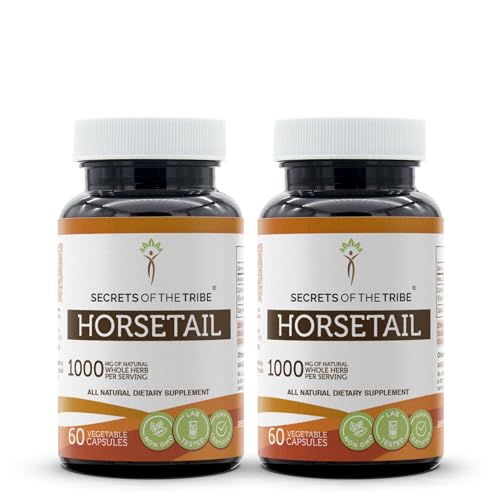 Horsetail capsules for healthy hair