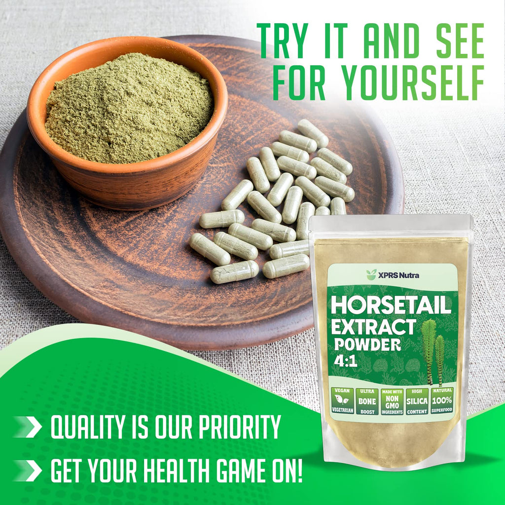 Horsetail extract powder for joint support