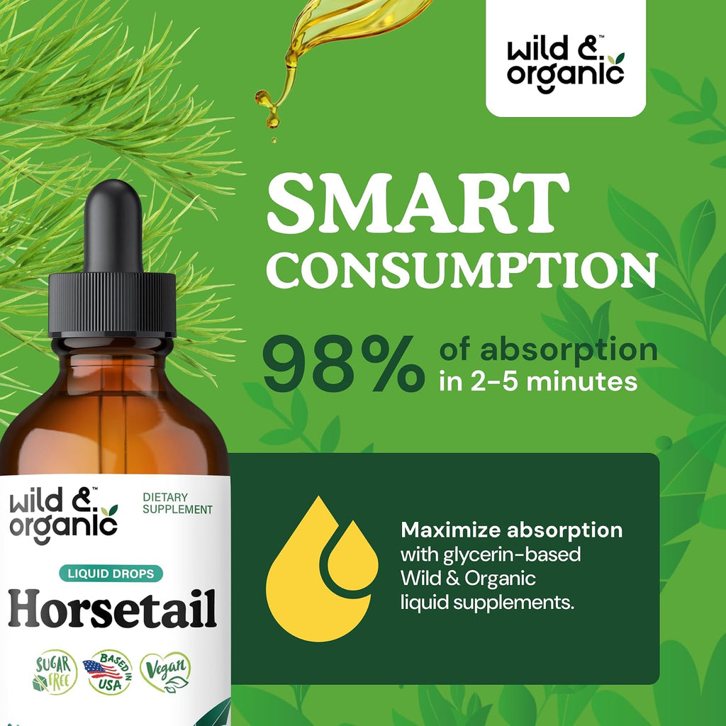 horsetail herb tincture for strong nails