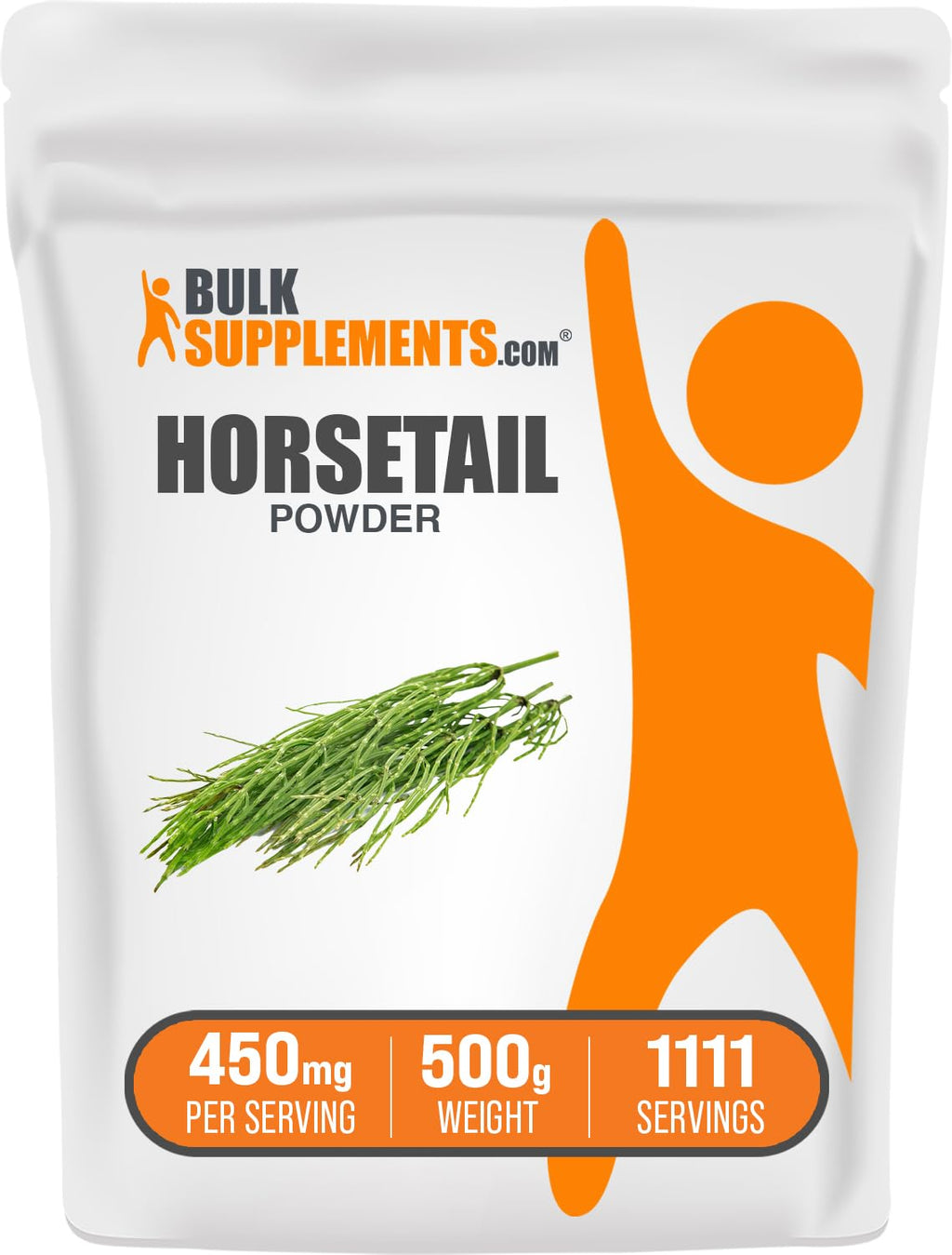 Horsetail powder for healthy hair