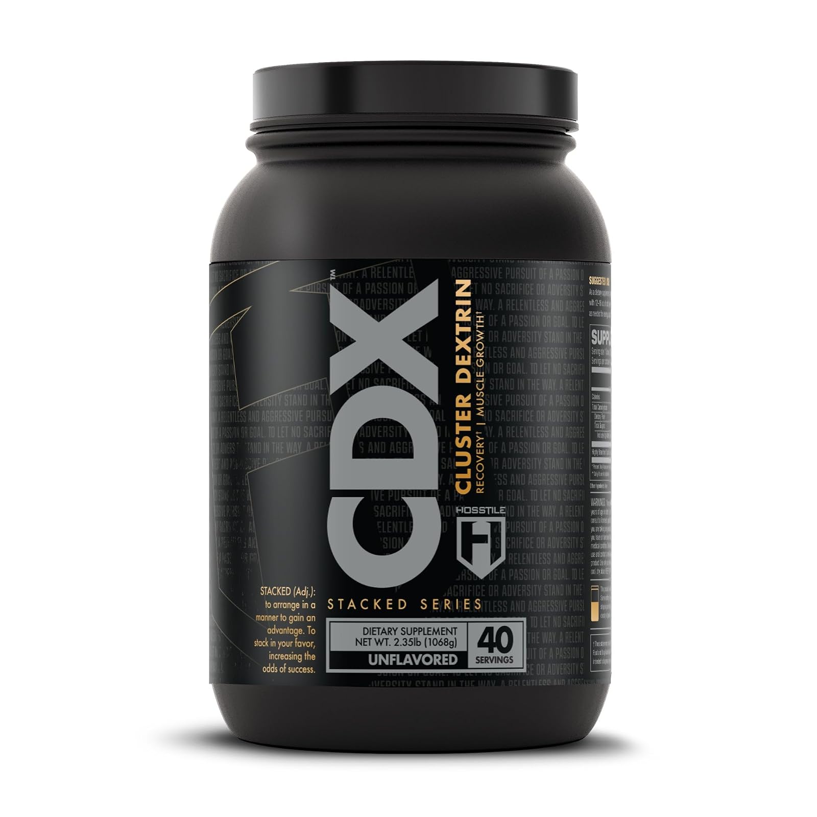 HOSSTILE CDX Cluster Dextrin Powder for energy