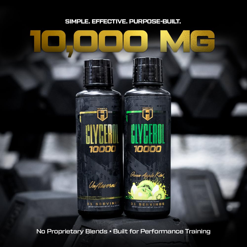 HOSSTILE glycerol pump for workout recovery