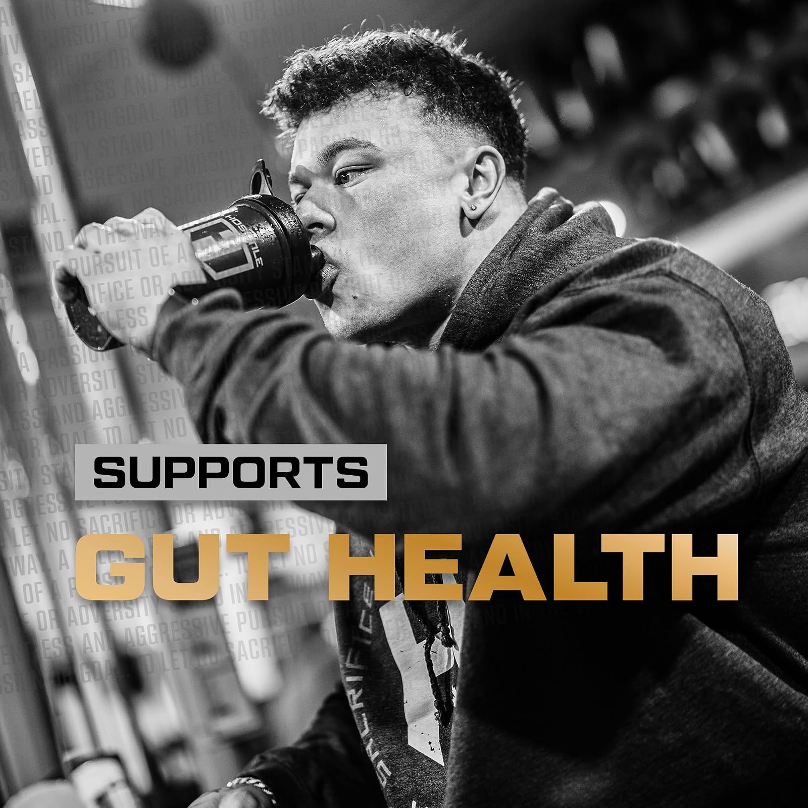 HOSSTILE L-Glutamine for workout support