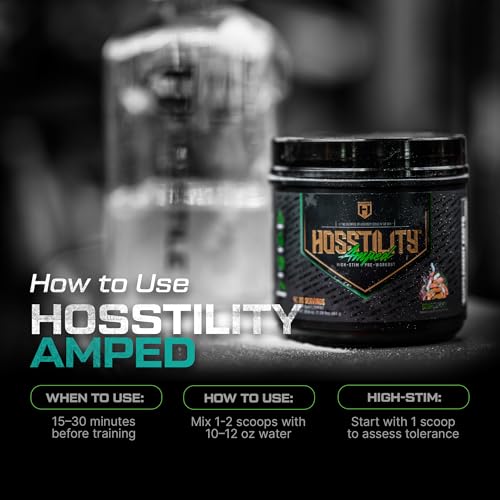 HOSSTILE pre-workout for endurance