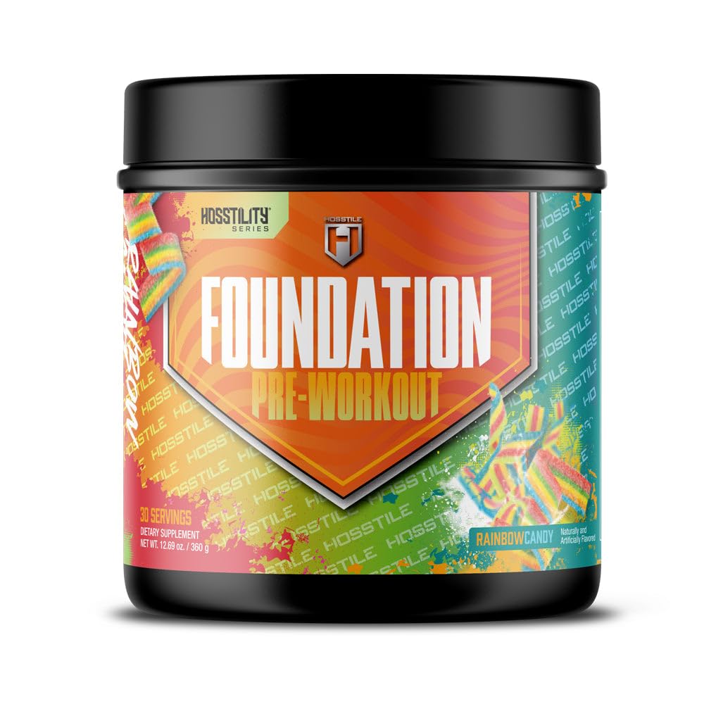 HOSSTILE pre workout powder energy boost