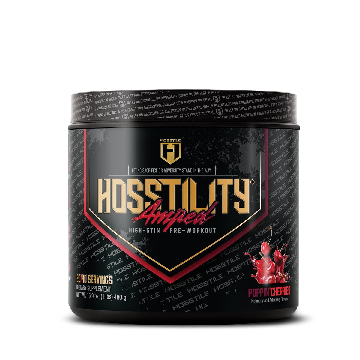 HOSSTILE pre-workout powder for energy