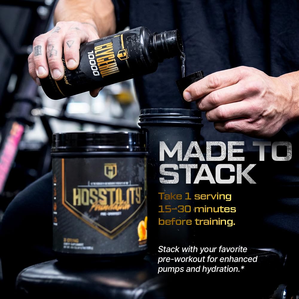 HOSSTILE pre-workout with 31 servings