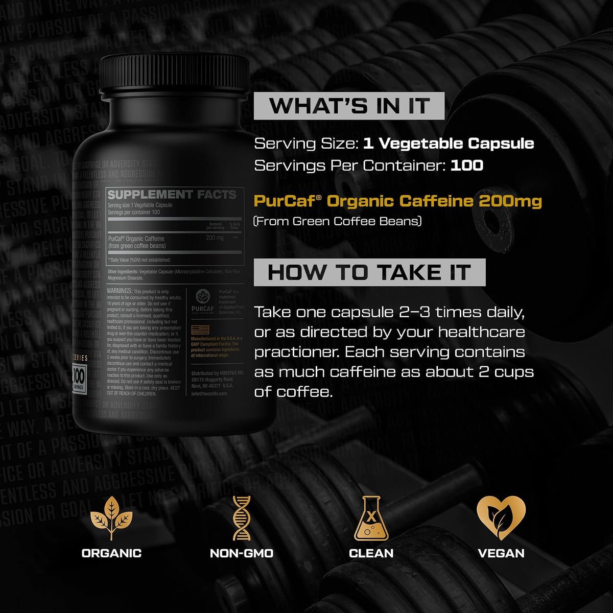 HOSSTILE PurCaf performance enhancement