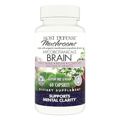 Host Defense Brain Support capsules