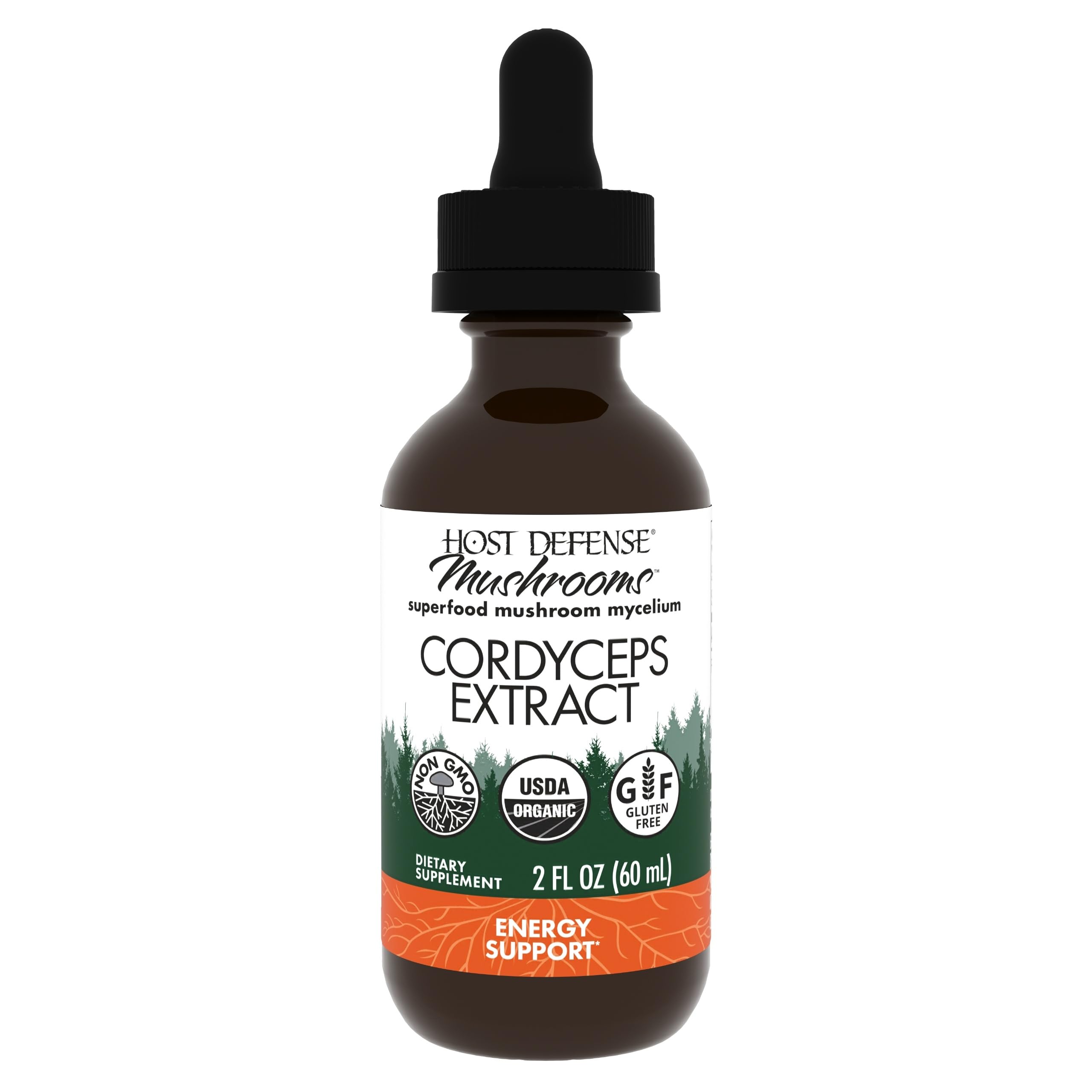 Host Defense Cordyceps immune support supplement