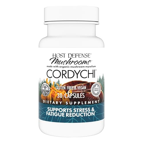 Host Defense CordyChi mushroom supplement
