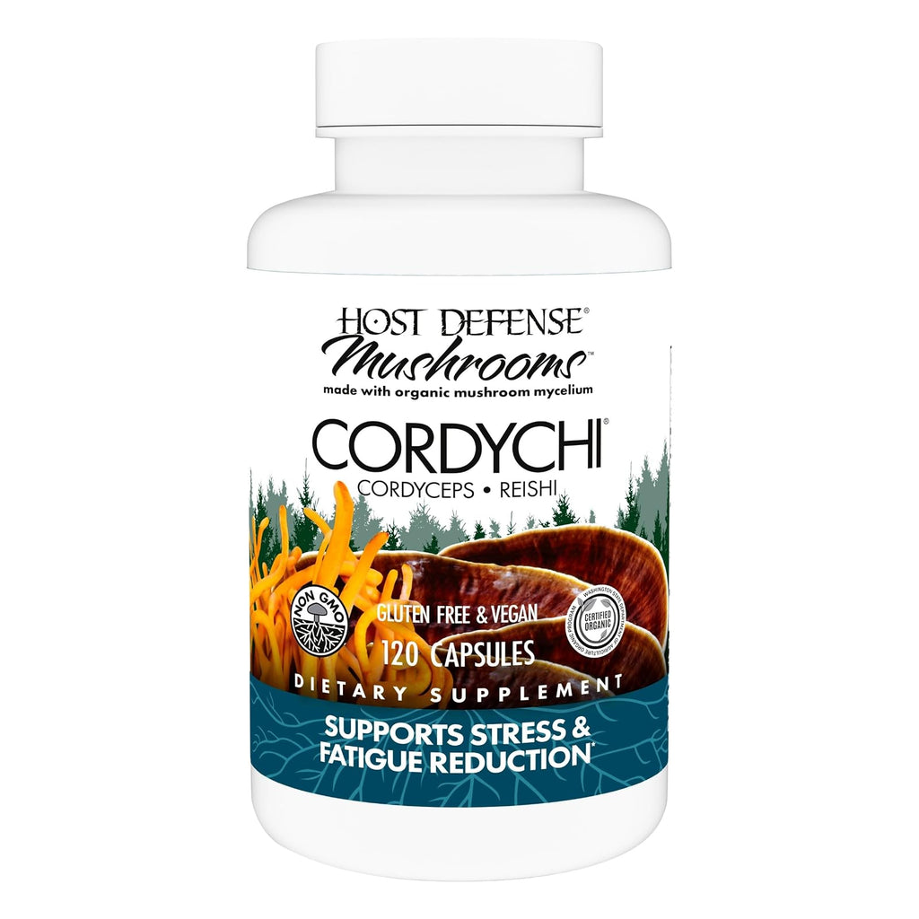 Host Defense CordyChi mushroom supplement