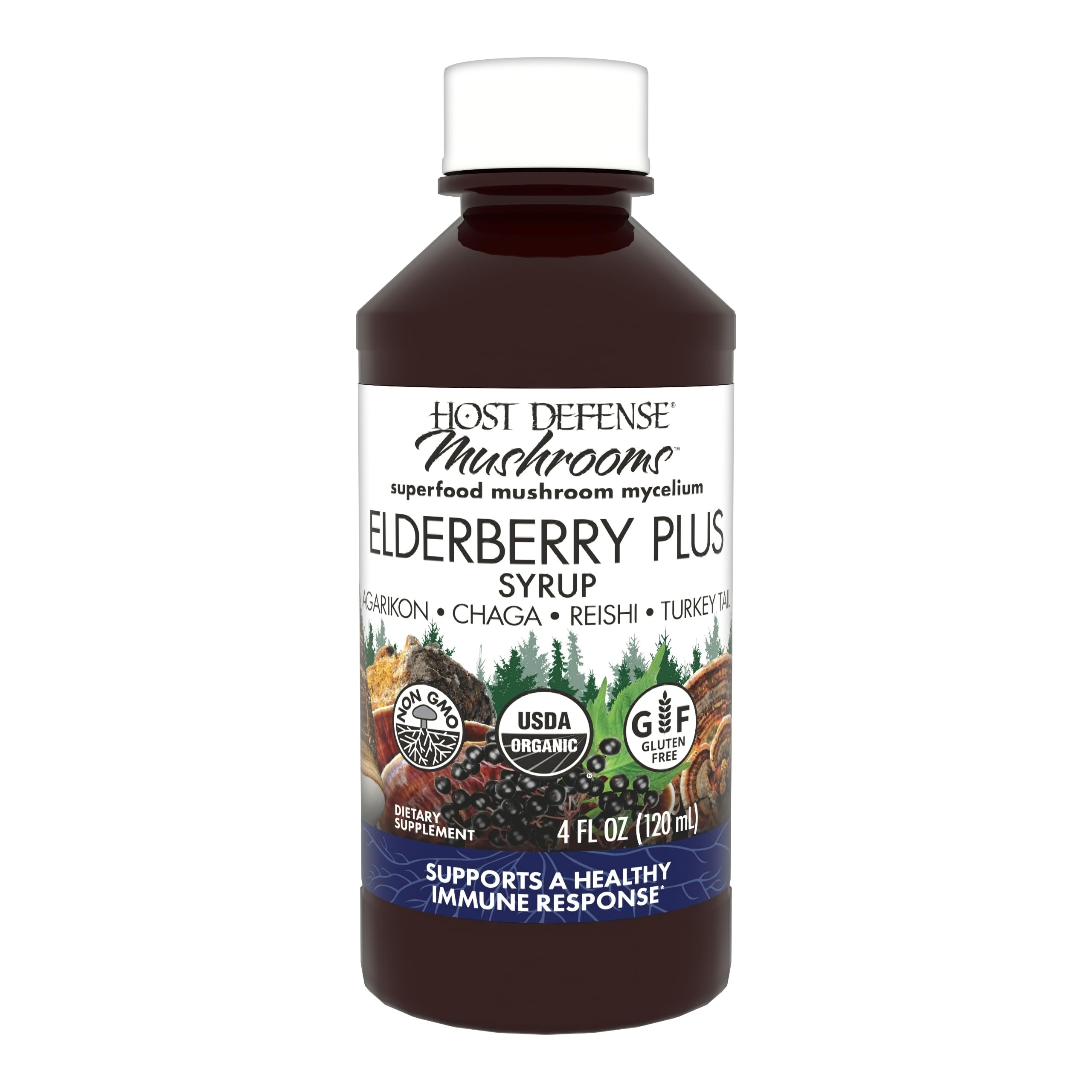 Host Defense elderberry syrup benefits