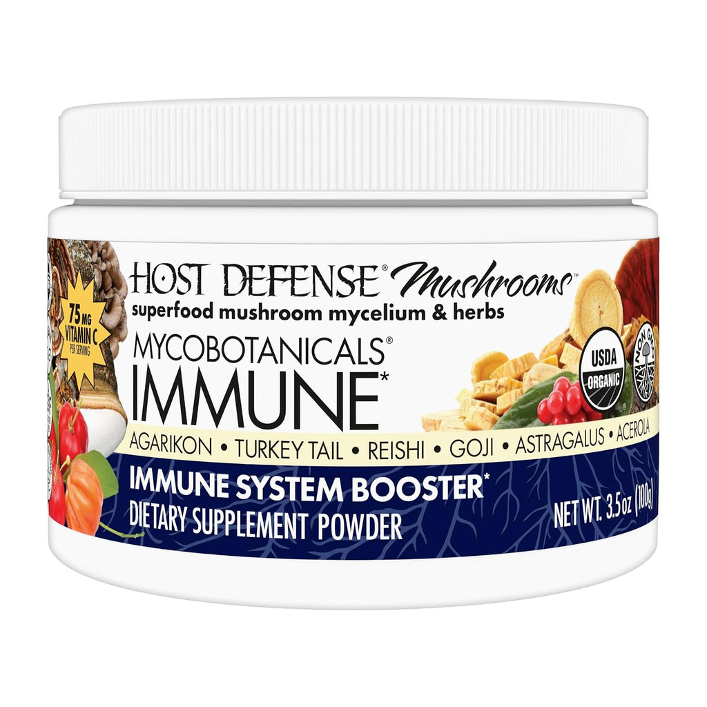 Host Defense immune powder for wellness