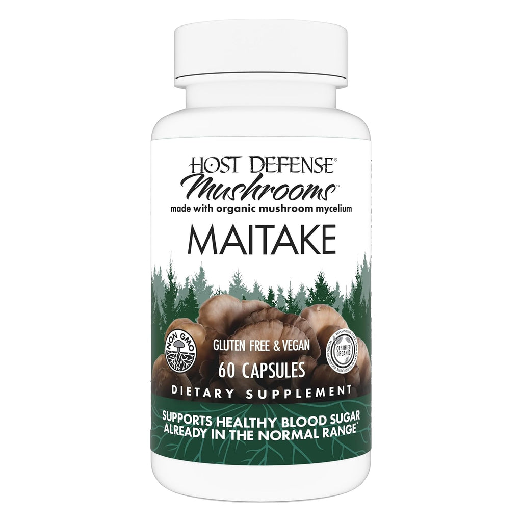 Host Defense Maitake mushroom capsules