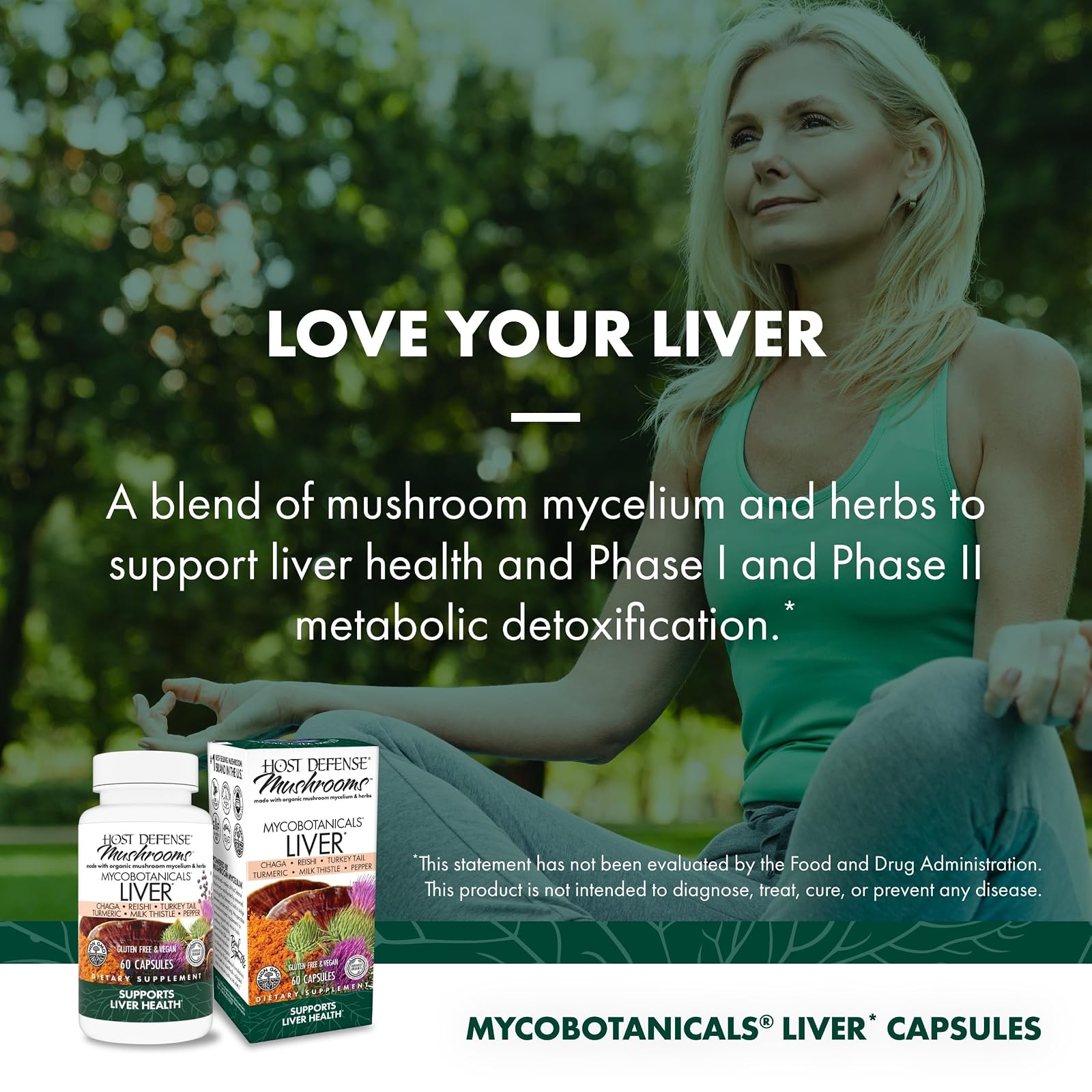 Host Defense mushroom complex formula