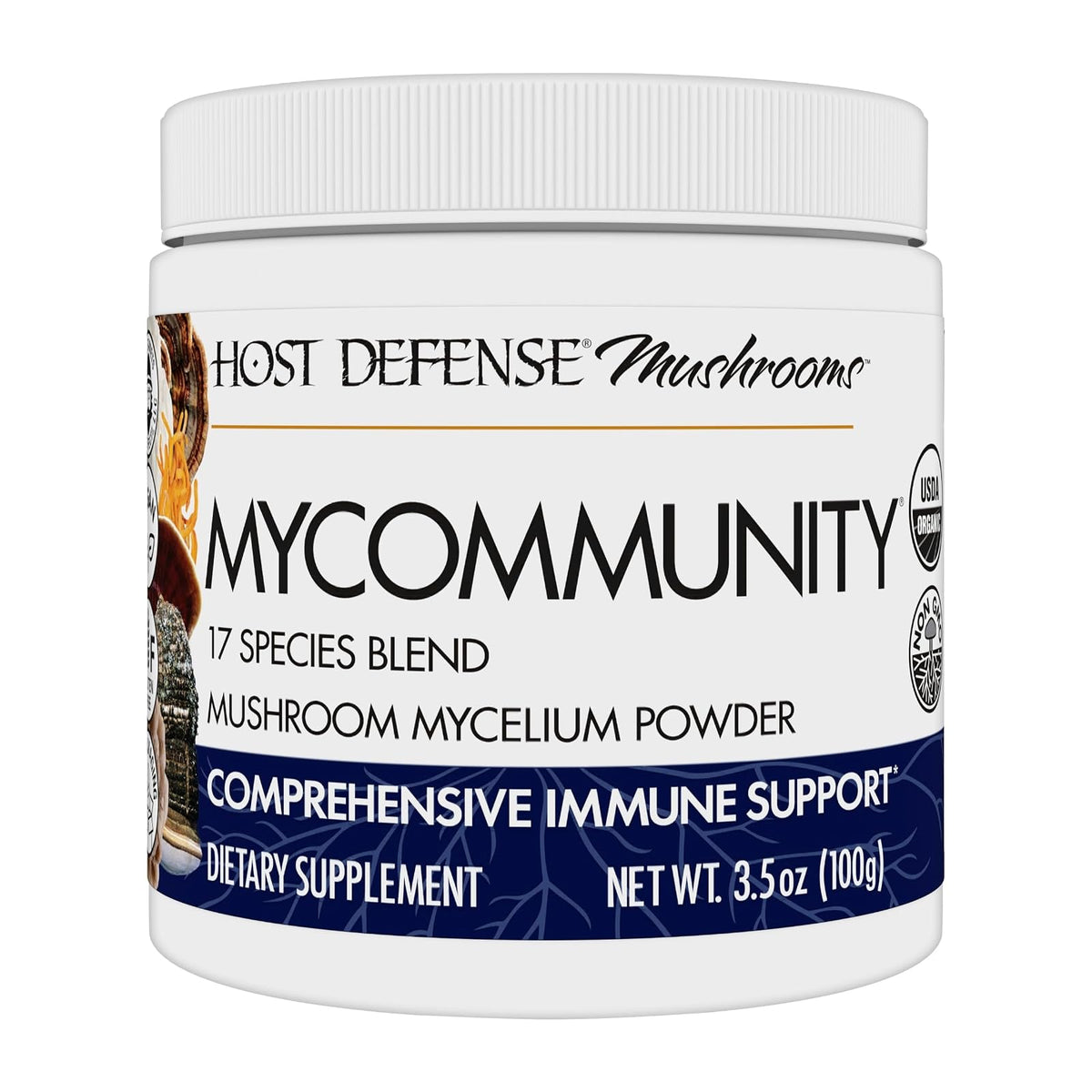 Host Defense mushroom complex supplement