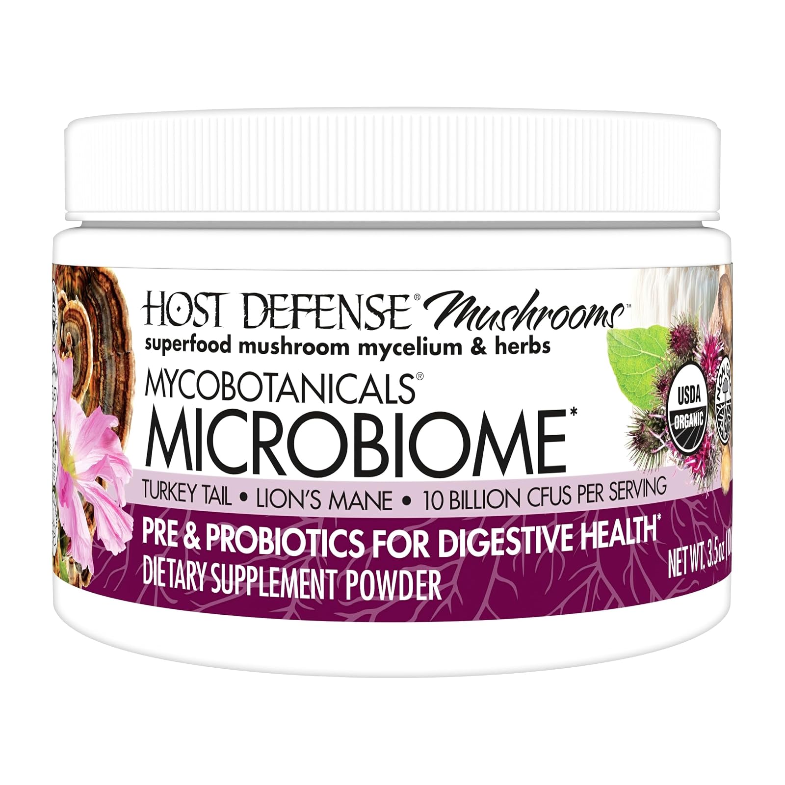 Host Defense mushroom complex supplement