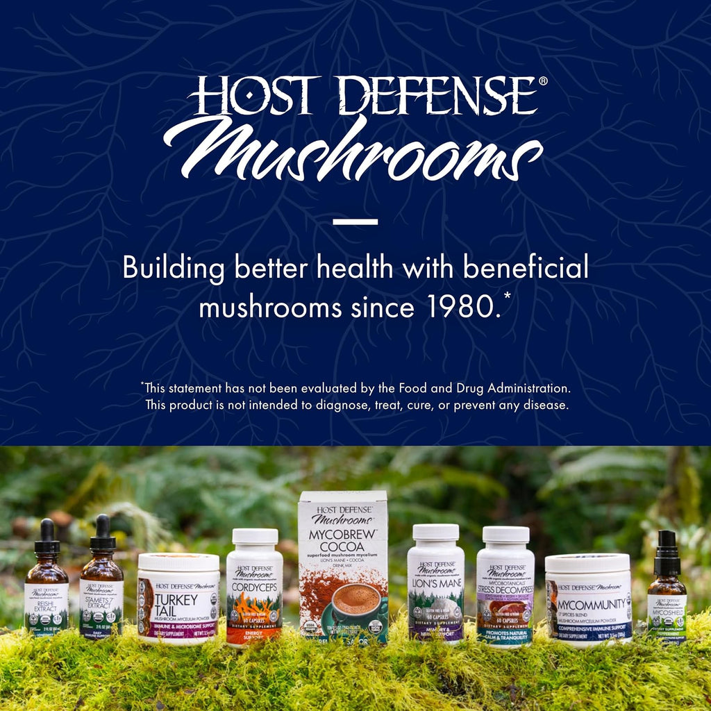 Host Defense mushroom powder for vitality