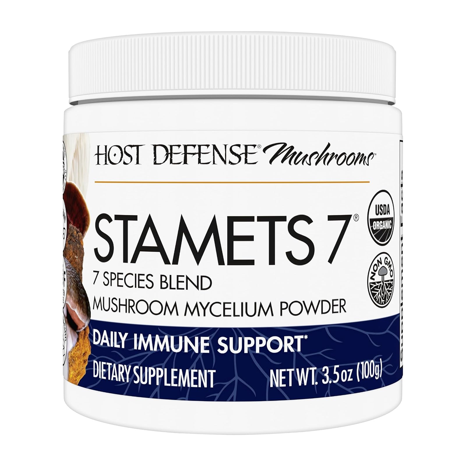 Host Defense mushroom powder supplement