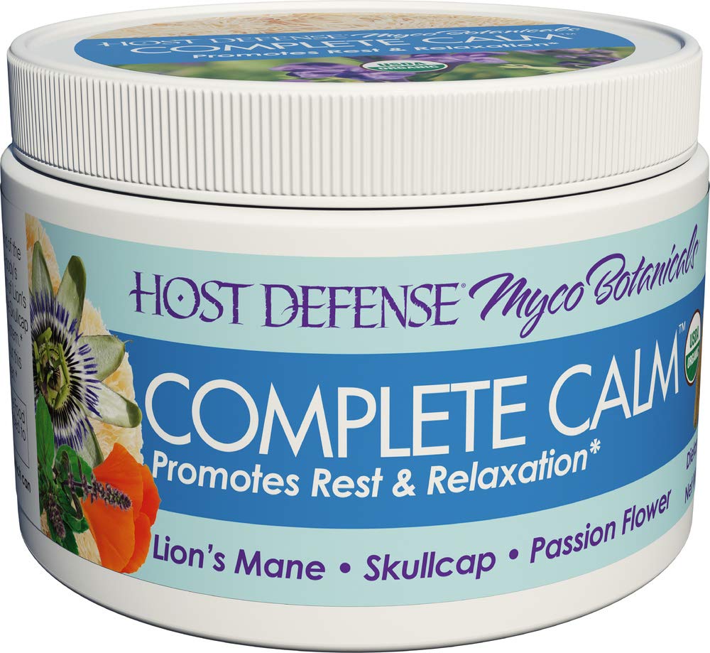 Host Defense mushroom supplement for relaxation